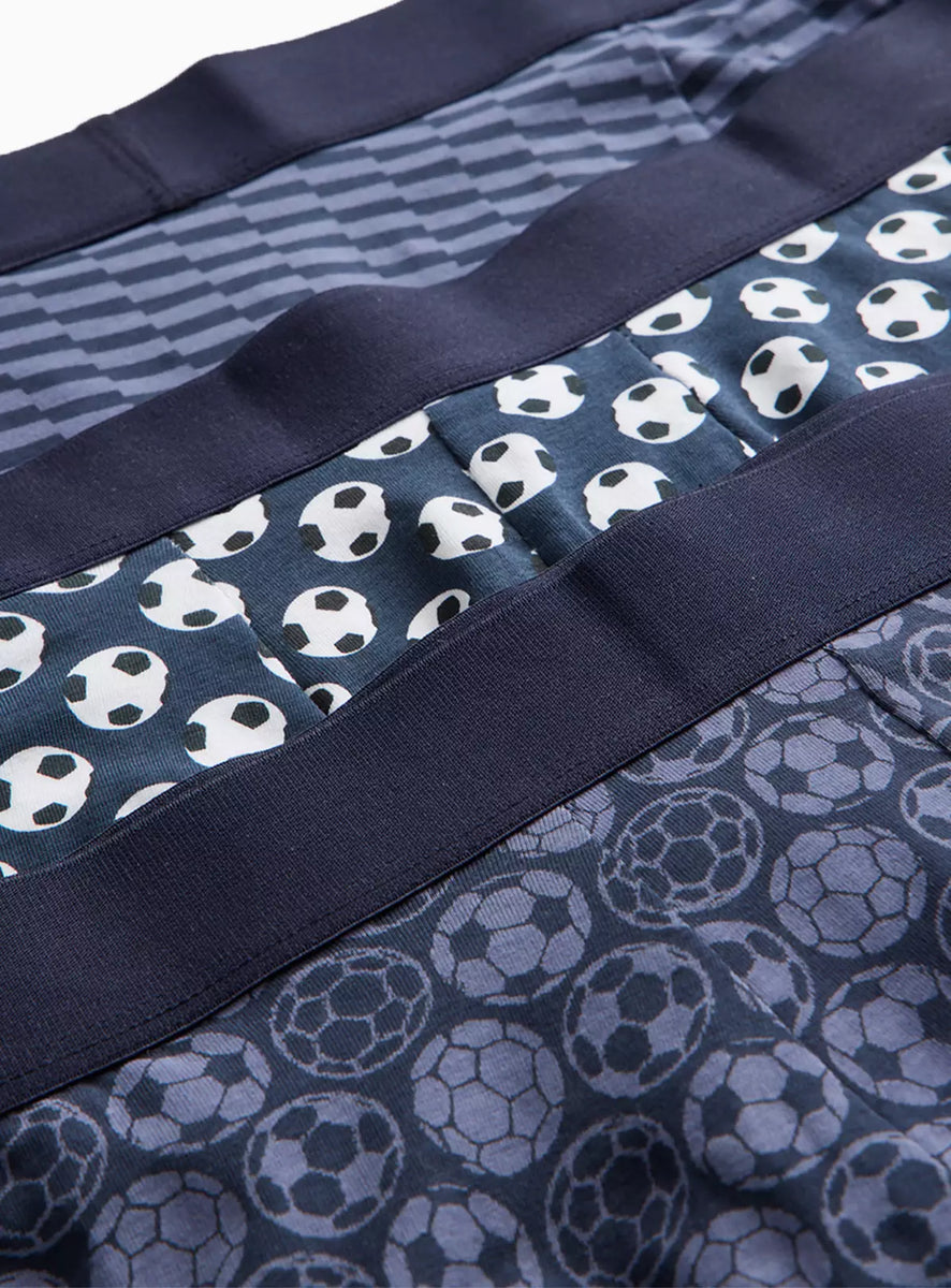 Tu 3 Pack Blue Football Mens Boxers – Stockpoint Apparel Outlet